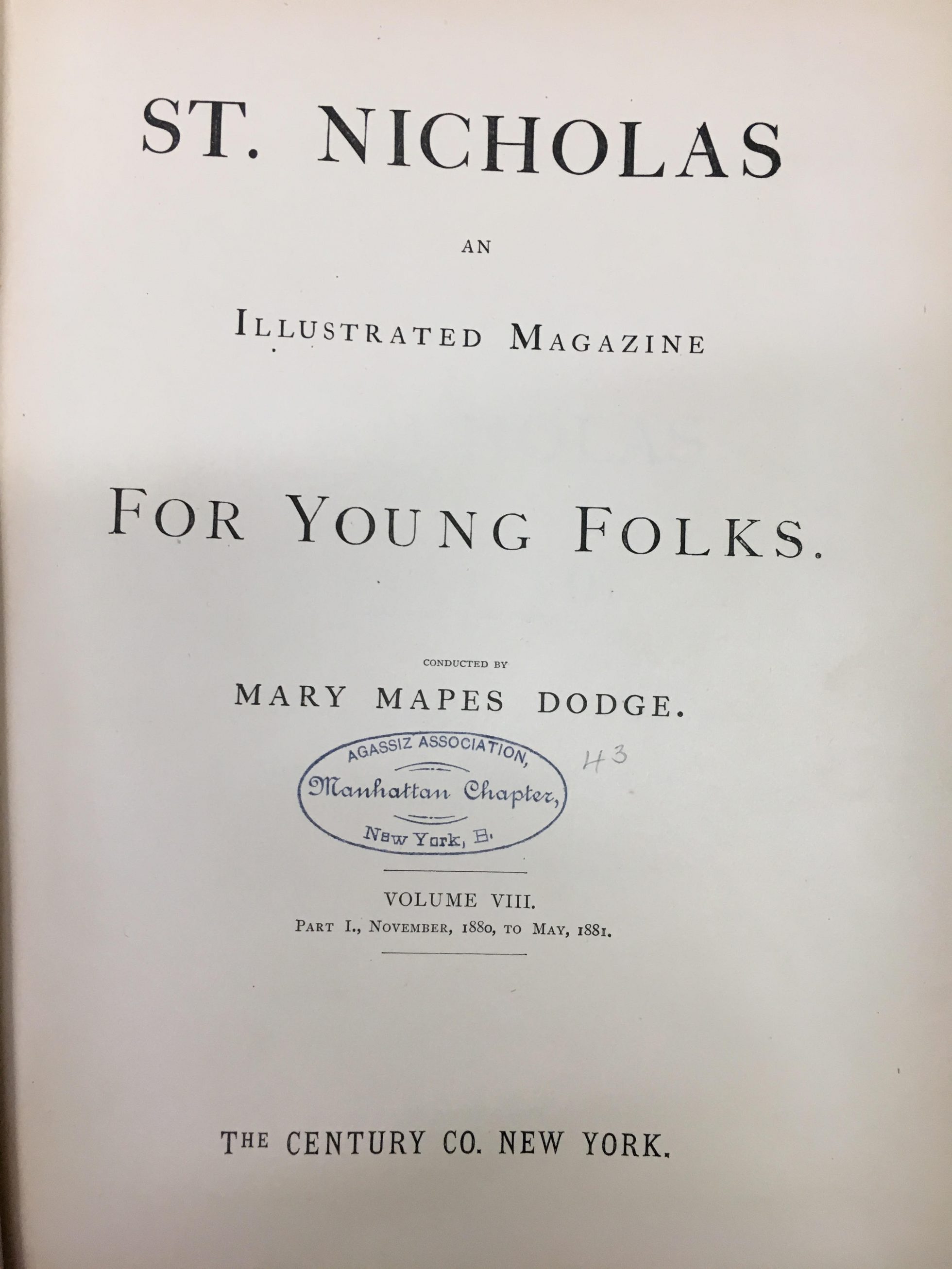 St. Nicholas Origins Blog – The History of the Book