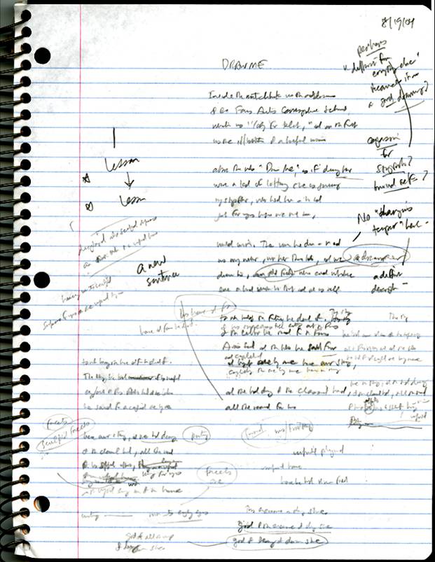 My Life as a Poet – Writing Notebooks – COPY Wes McNair Site