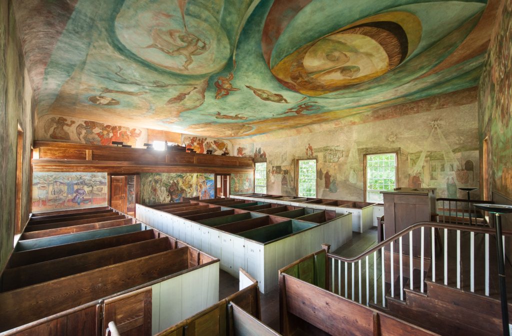 Edwin Brooks Ceiling Fresco – SSMH
